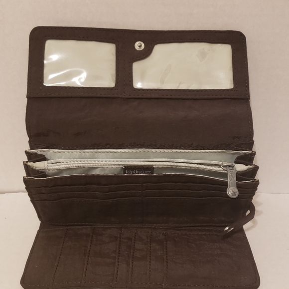 Kipling | Bags | Kipling Lakeisha Chocolate Brown Long Wallet | Poshmark